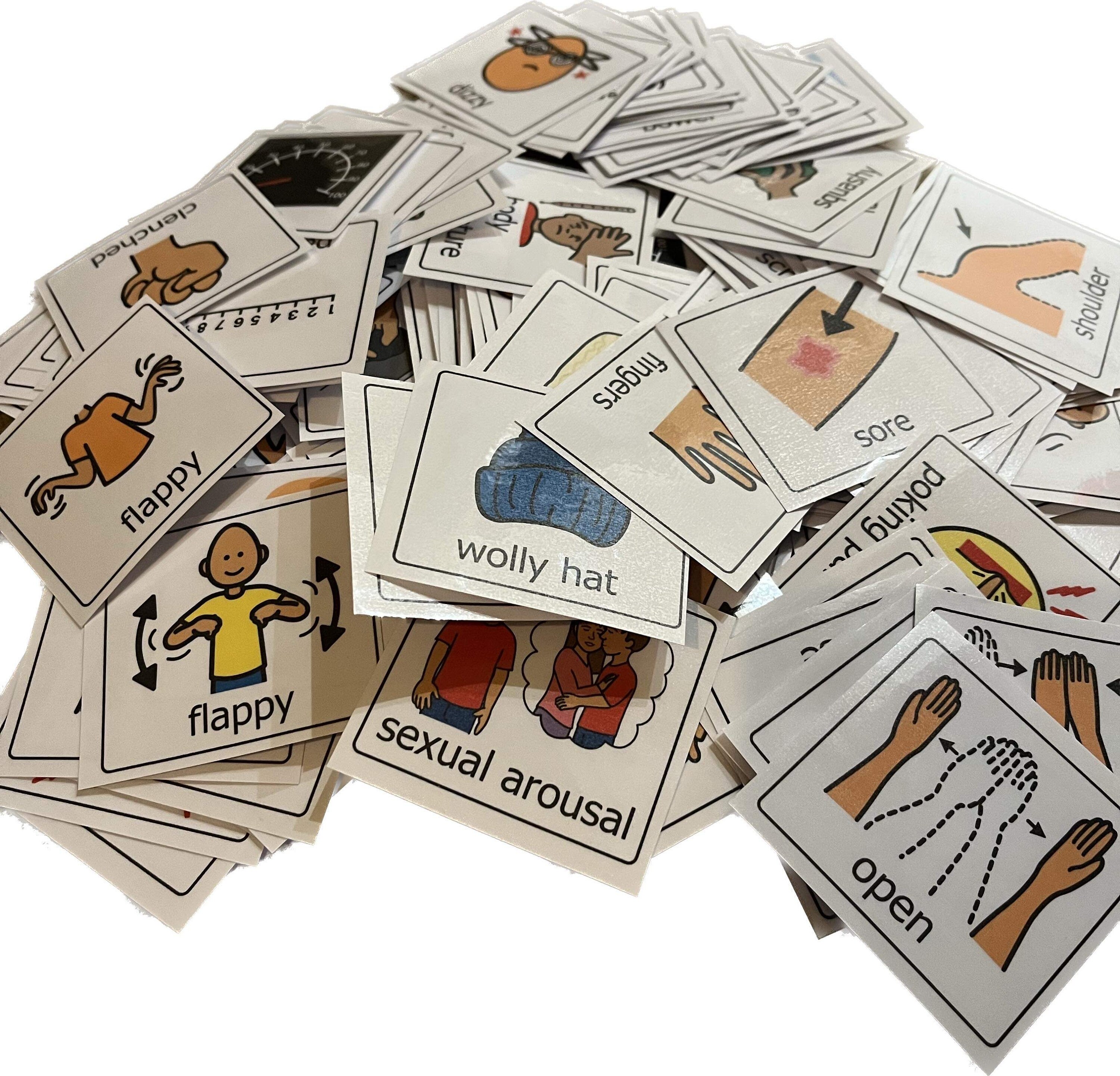 Interoception Symbols Symbols Visual Support Visual Aid - Etsy