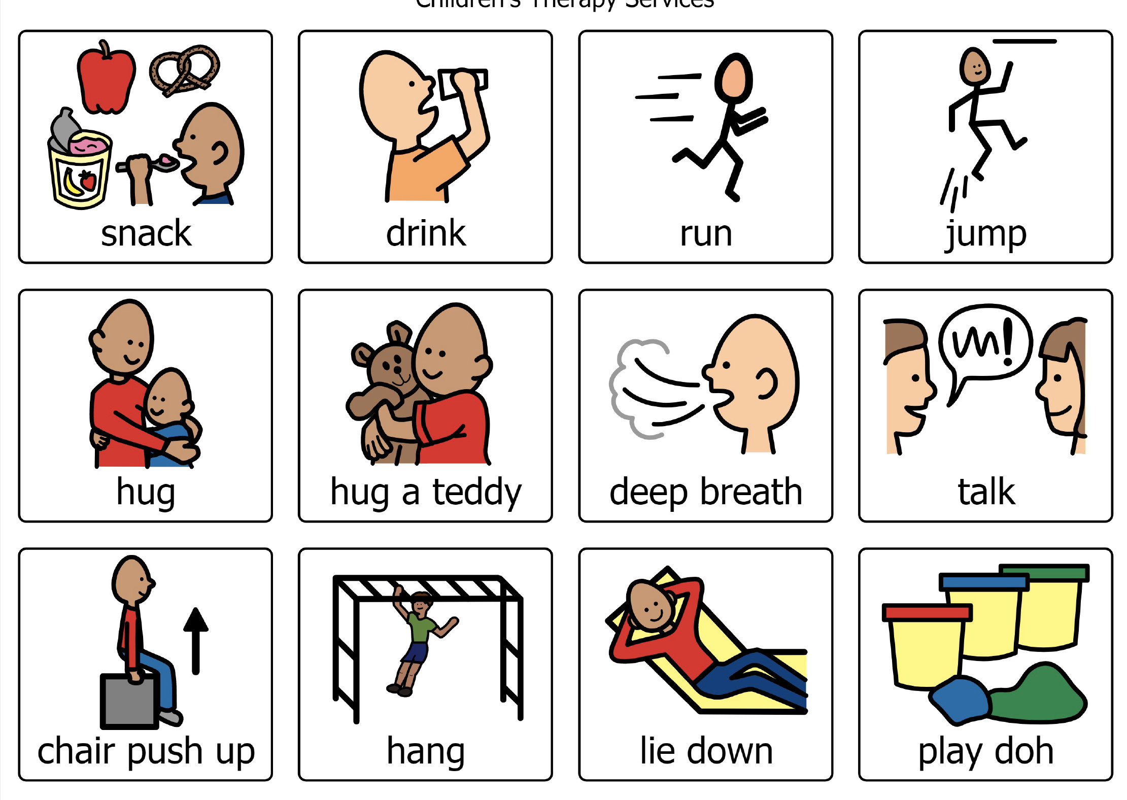 Huge Sensory Symbols Visual Support Visual Aid Visual - Etsy Australia