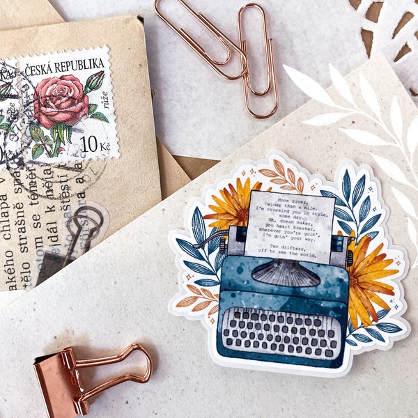 Typewriter Stickers - Etsy Australia