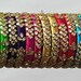 Silk Thread Bangles, Women Bangles, Kids Bangles, Maggam Work Bangles ...