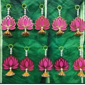 Pack of 20 Lotus Decor, Puja Decor, Puja Room Lotus Decor, Indian ...