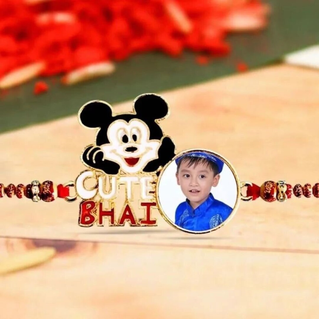 Personalized Rakhi, Rakhi for Kids, Custom Photo Rakhi, Customized ...