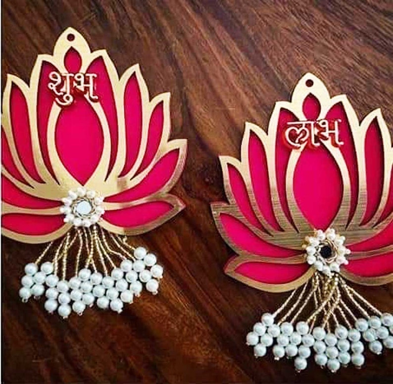 Lotus Hanging Combo Entrance Side Door Hangings for Diwali - Etsy