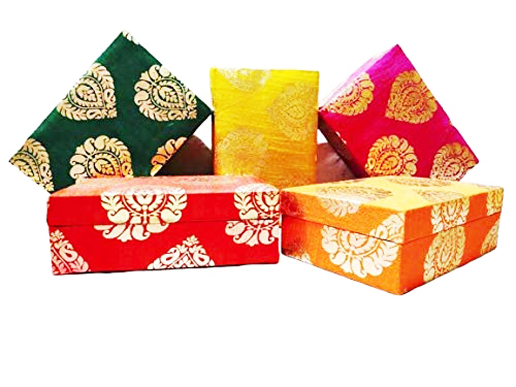 Hindu Wedding Favor Mehendi Favors Wedding Gift Boxes Cross Gota Shagun ...