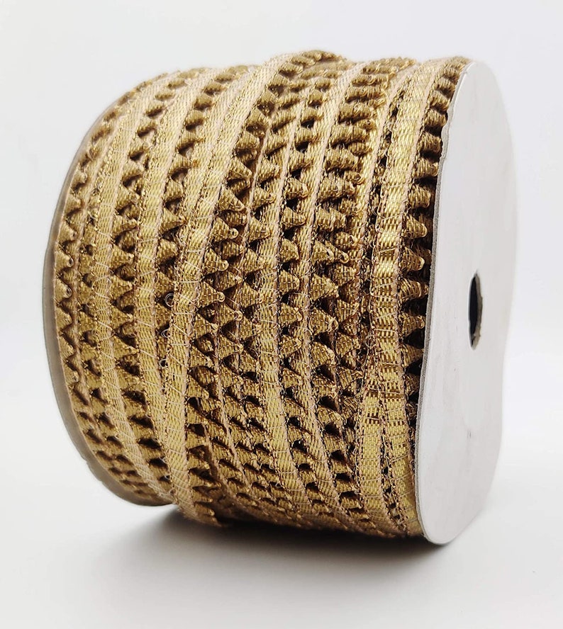 Triangle Trim Gota Lace Border Gold Gota Lace Gotta Patti - Etsy