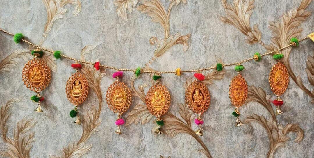 36 Long Diwali Toran With Maa Laxmi Devi Indian Door - Etsy
