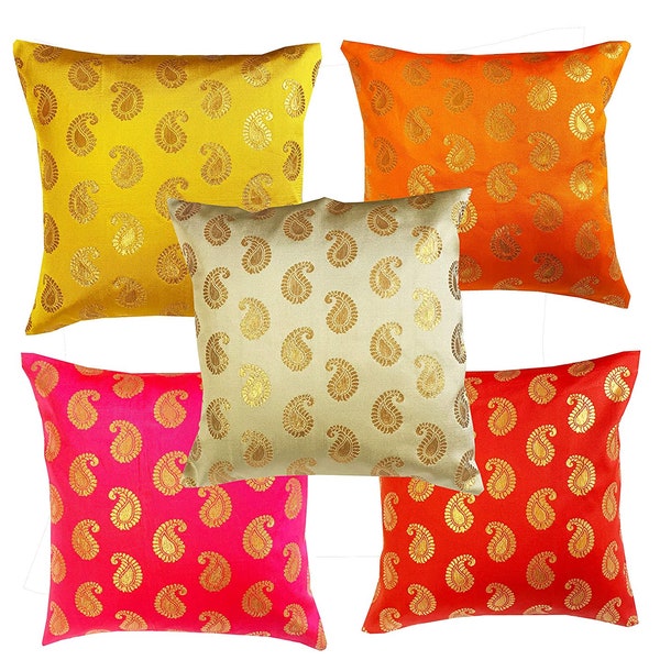 Silk Cushion Cover - Etsy