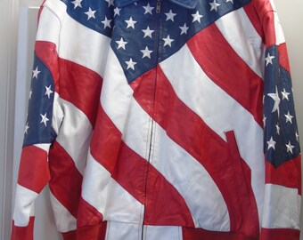 Leather Stars Jacket - Etsy