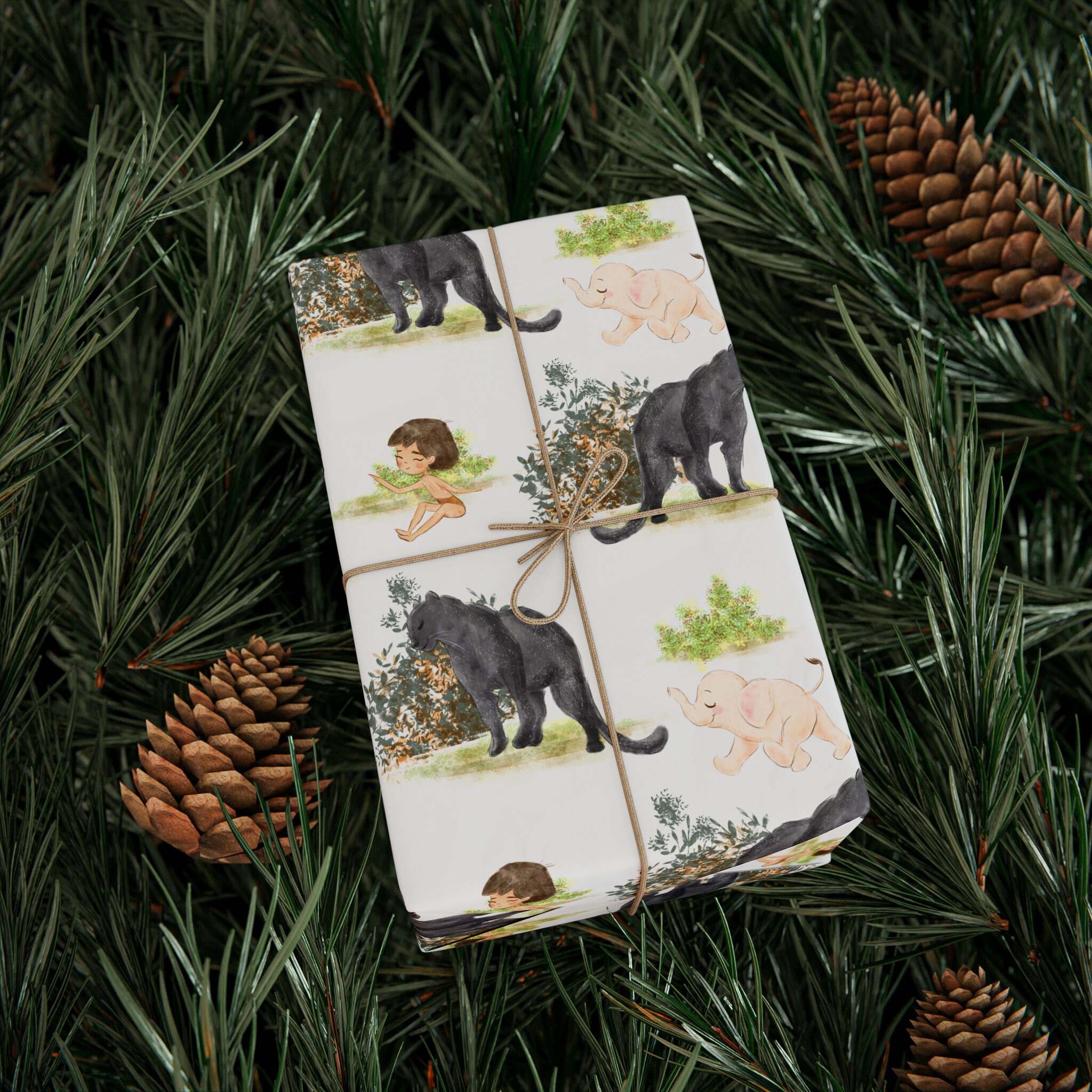 Jungle Book Wrapping Papers, Baby Shower Gifting, Gift Packing - Etsy