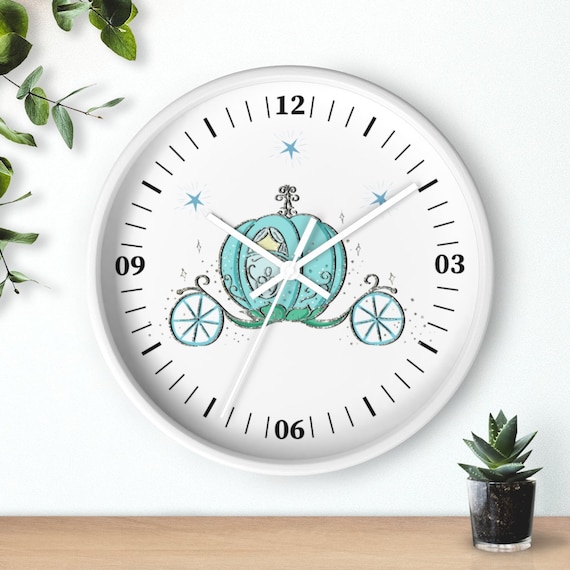 Cinderella Carriage Wall Clock Cinderella Wall Decoration - Etsy