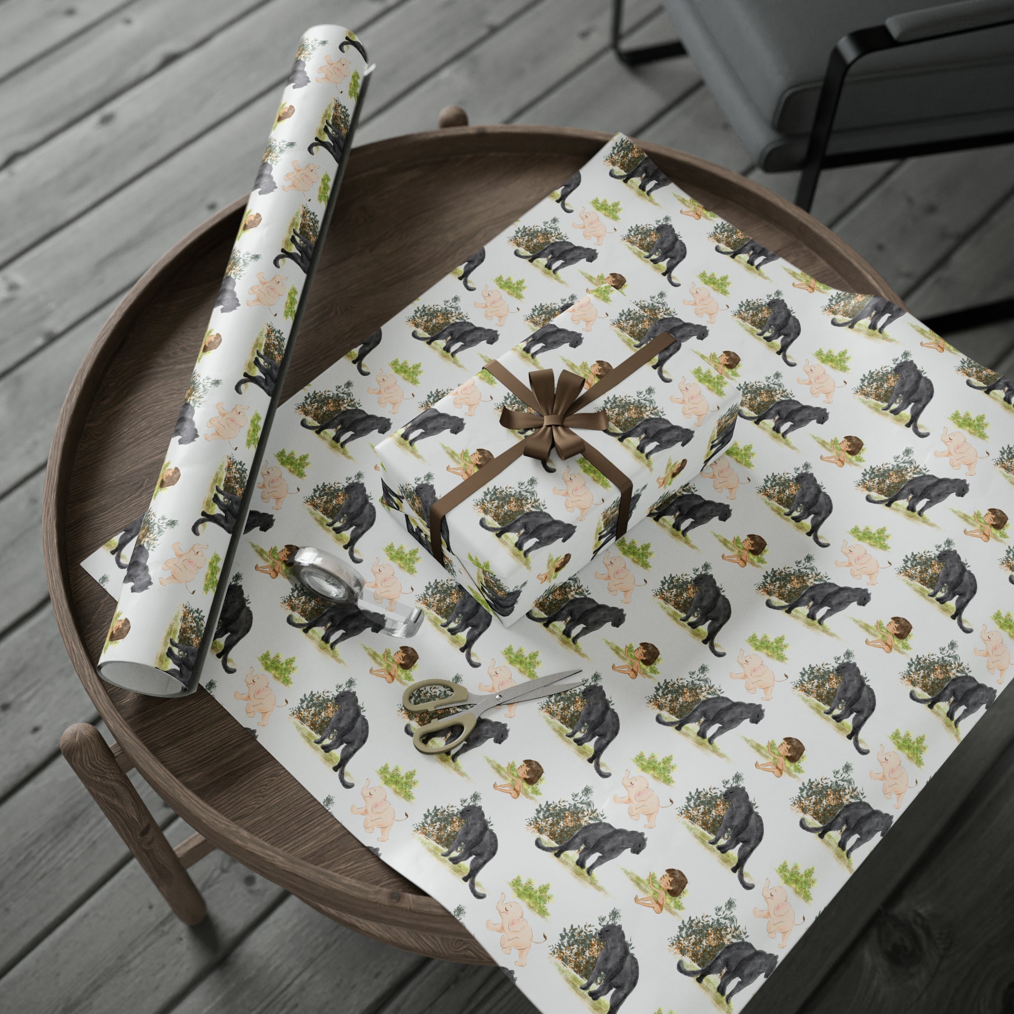 Jungle Book Wrapping Papers, Baby Shower Gifting, Gift Packing - Etsy