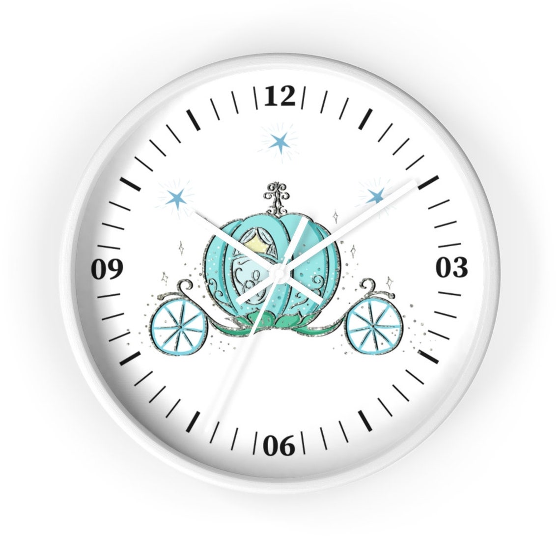Cinderella Carriage Wall Clock Cinderella Wall Decoration - Etsy