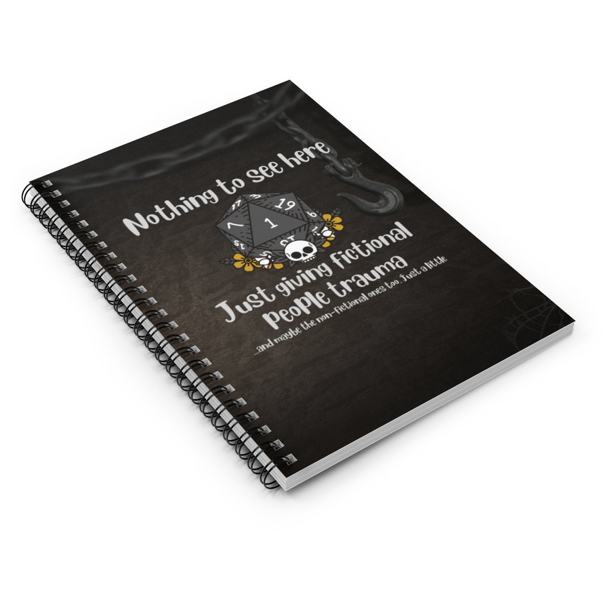 Fictional Trauma DND Pathfinder Campaign Spiral Notebook - Etsy