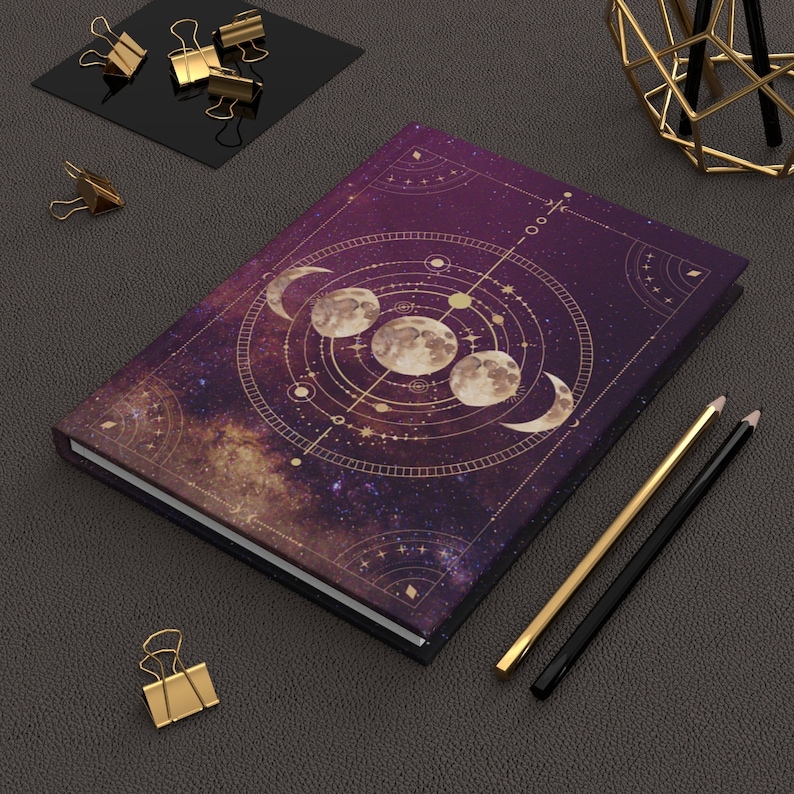 Milky Way Against Starry Night Journal V2 - Etsy