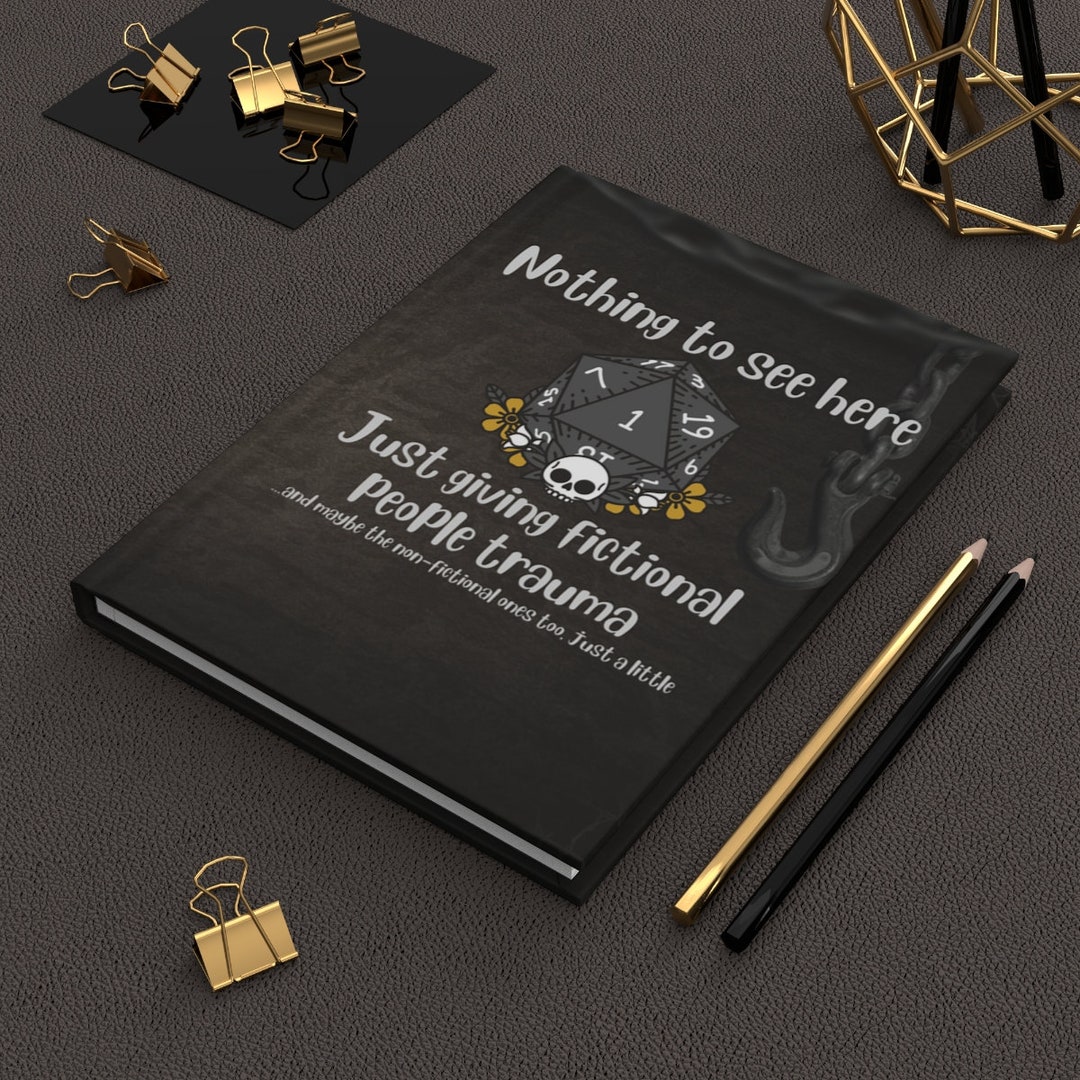 Fictional Trauma DND Pathfinder Campaign Journal - Etsy