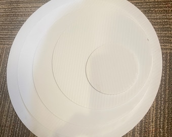 Corrugated Plastic Circles - Etsy