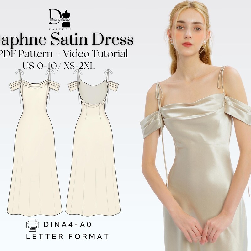 Satin Dress - Etsy