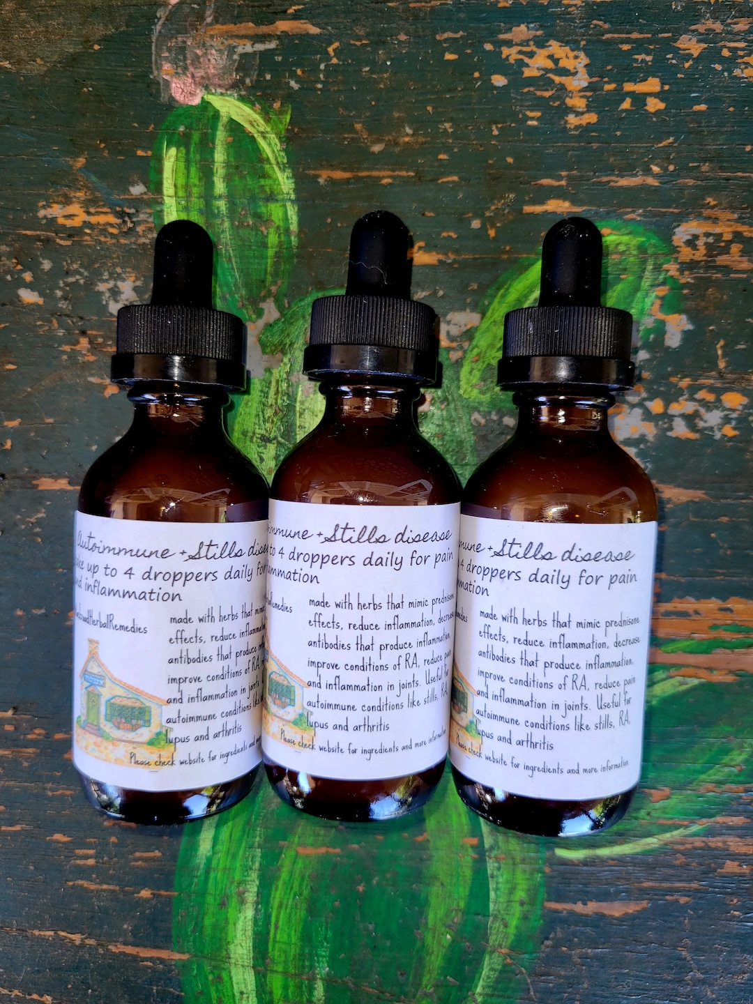 Autoimmune Tincture Stills RA and More - Etsy