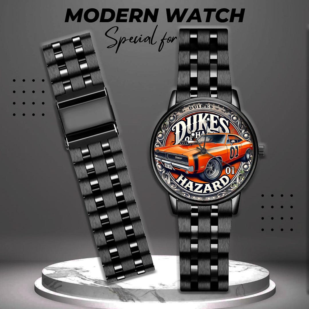Luxury Race Car Themed Watch | Dukes of Hazzard Special Gift for Man - Etsy