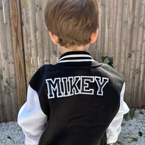 Personalized Varsity Jacket Custom Varsity Jacket Personalized Toddler ...