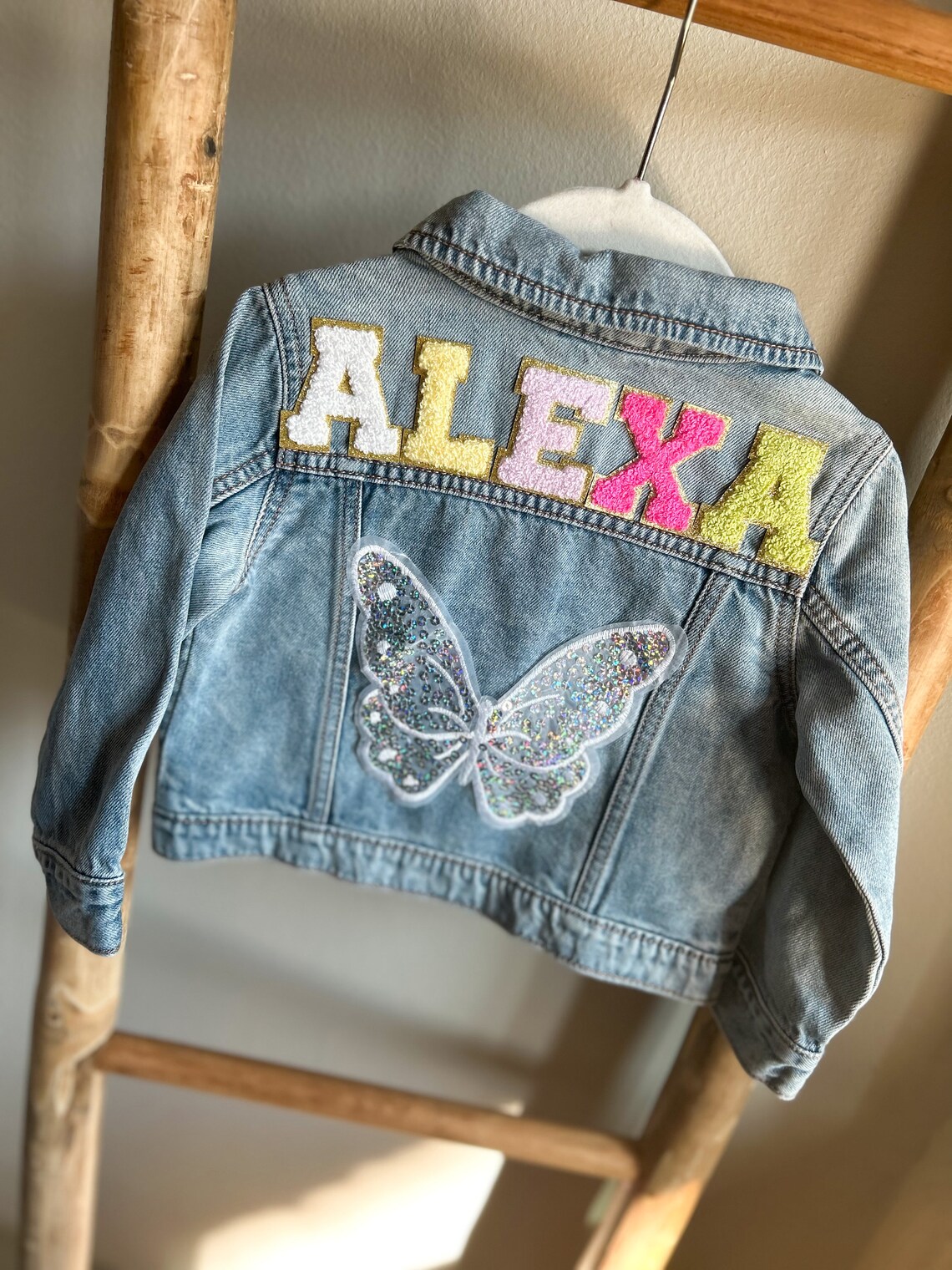 Personalized Denim Jacket Custom Denim Jacket Personalized Baby Toddler ...