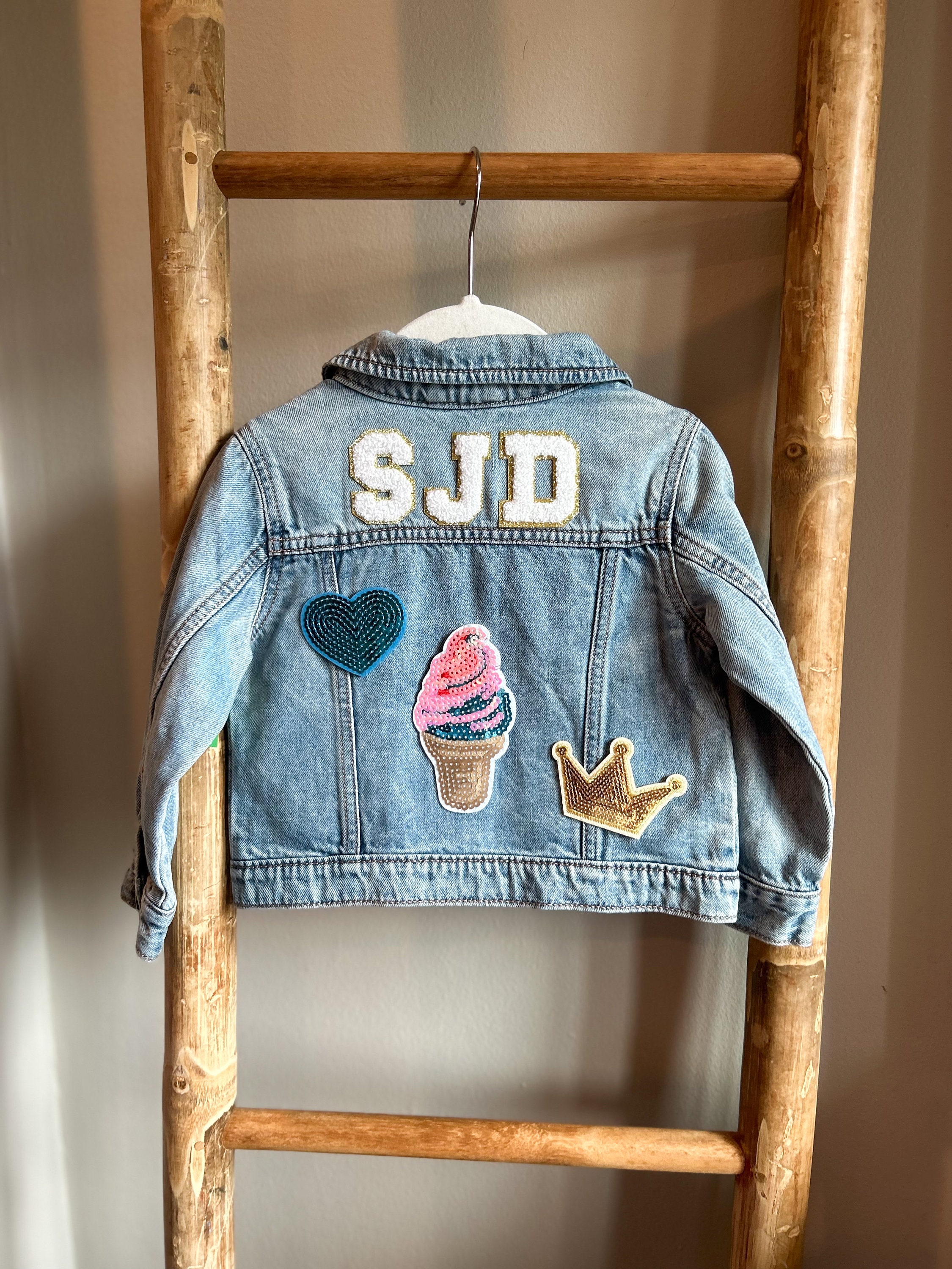 Personalized Denim Jacket Custom Denim Jacket Personalized Baby Toddler ...