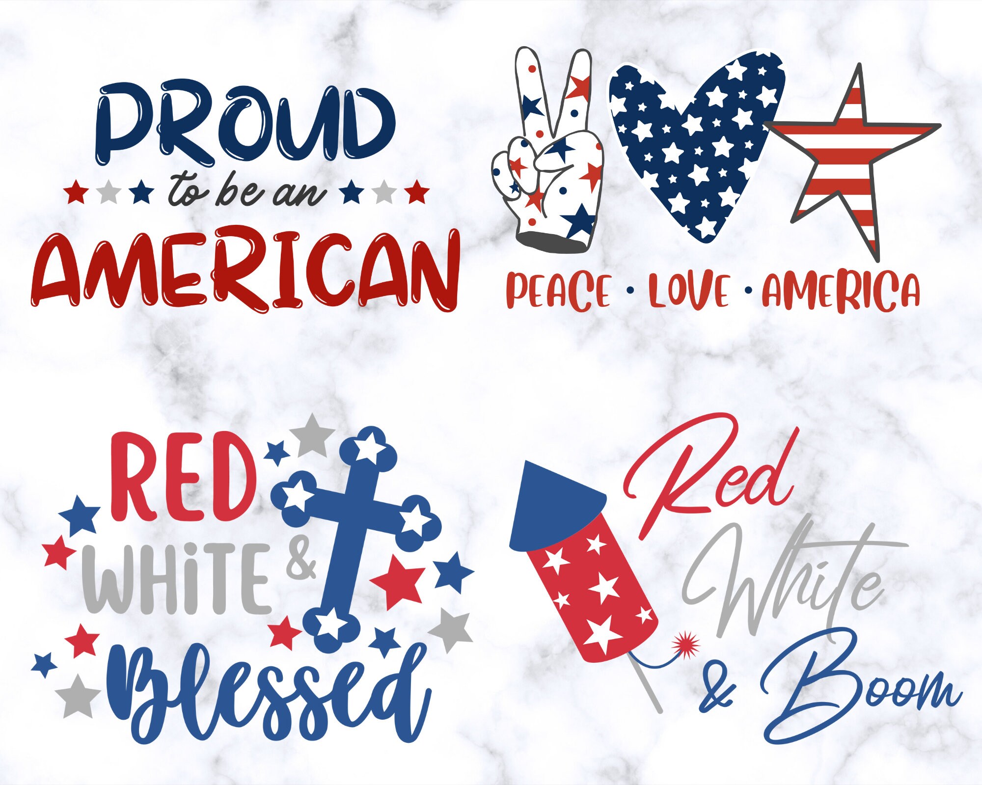 4th of July Independence Day SVG Bundle, Sale, Holiday Svgs, America ...