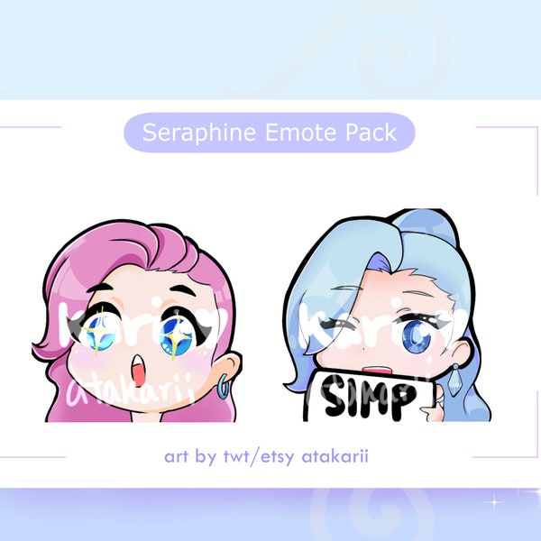 Seraphine Emote - Etsy