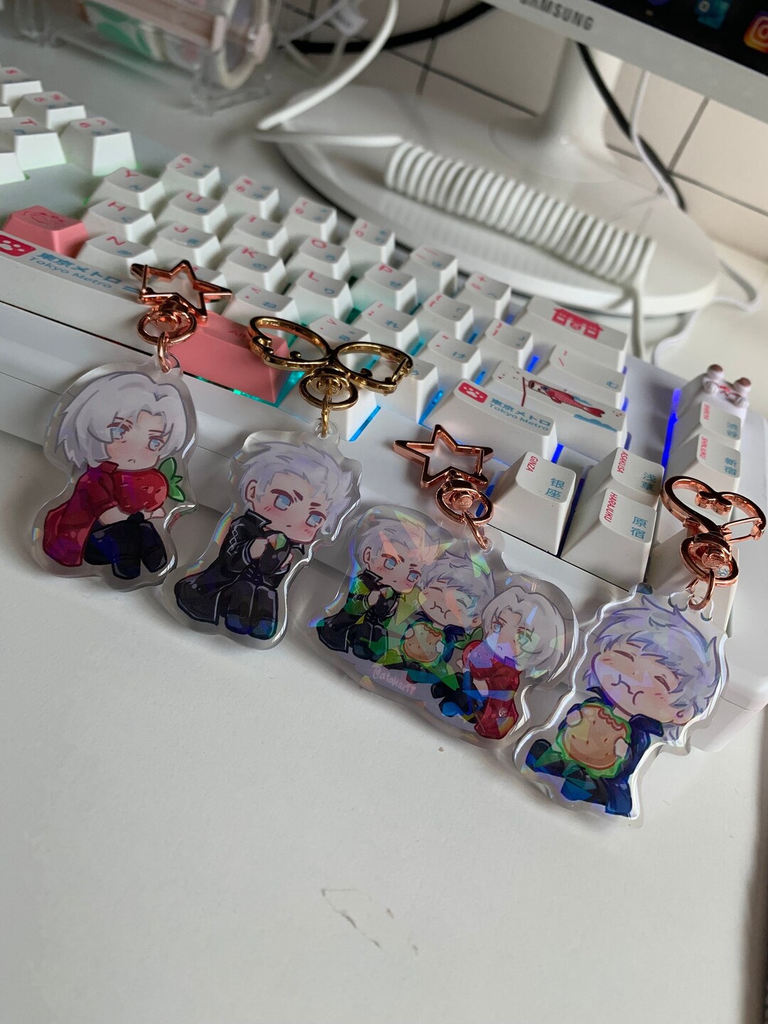 DMC5 | Devil May Cry 5 Chibi Acrylic Charm/keychain/standee - Etsy