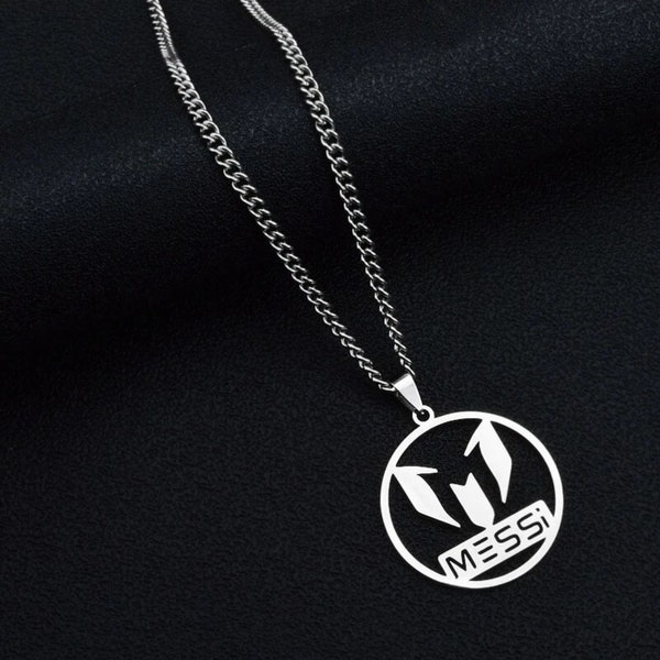 Messi 10 Necklace - Etsy