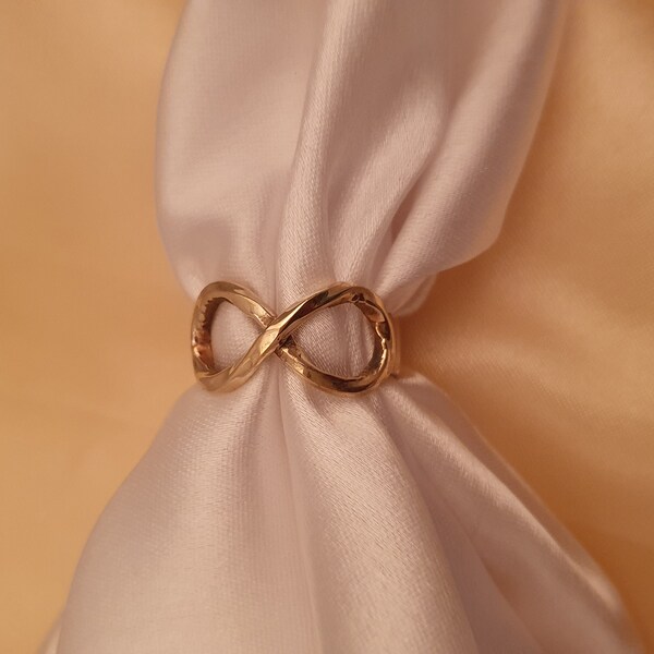 Infinity Symbol Ring - Etsy