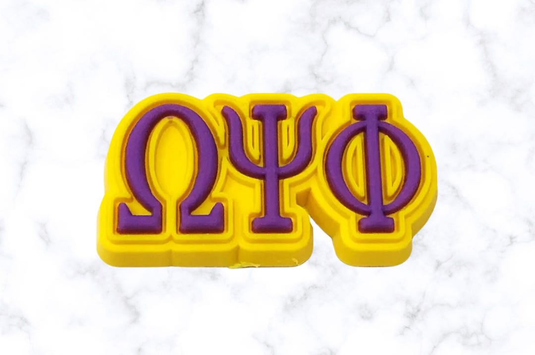 Omega Psi Phi Straw Cover Topper - Etsy