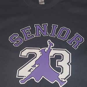 Senior Class of 2023 Jordan Inspired T-shirt - Etsy