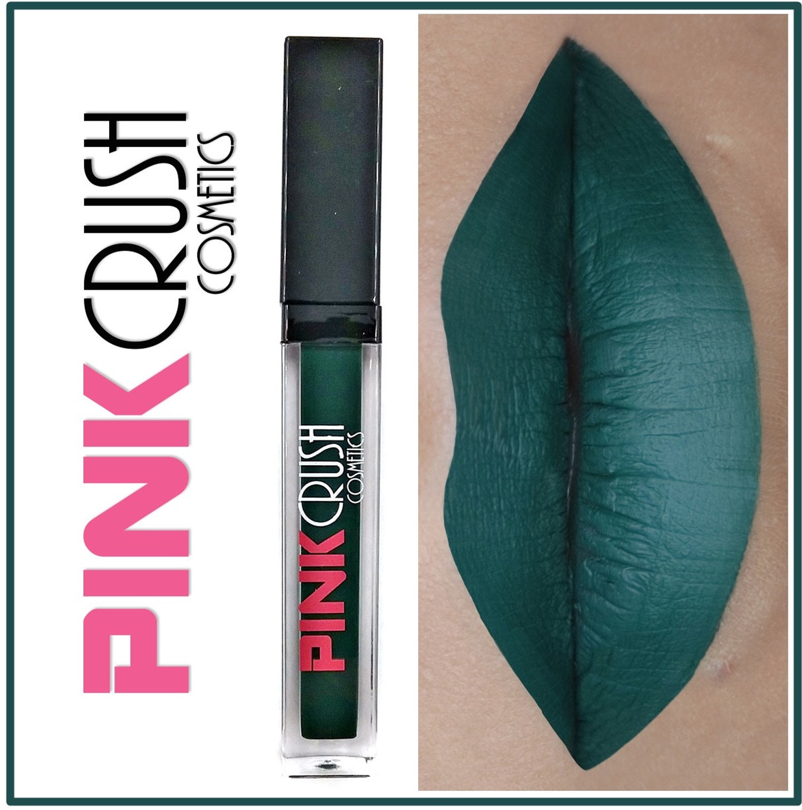 Emerald-green Matte Liquid Lipstick - Etsy