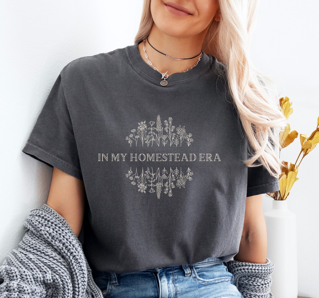 Comfort Colors® Homestead Shirt, Vintage Homestead T-shirt, Farming Mom ...