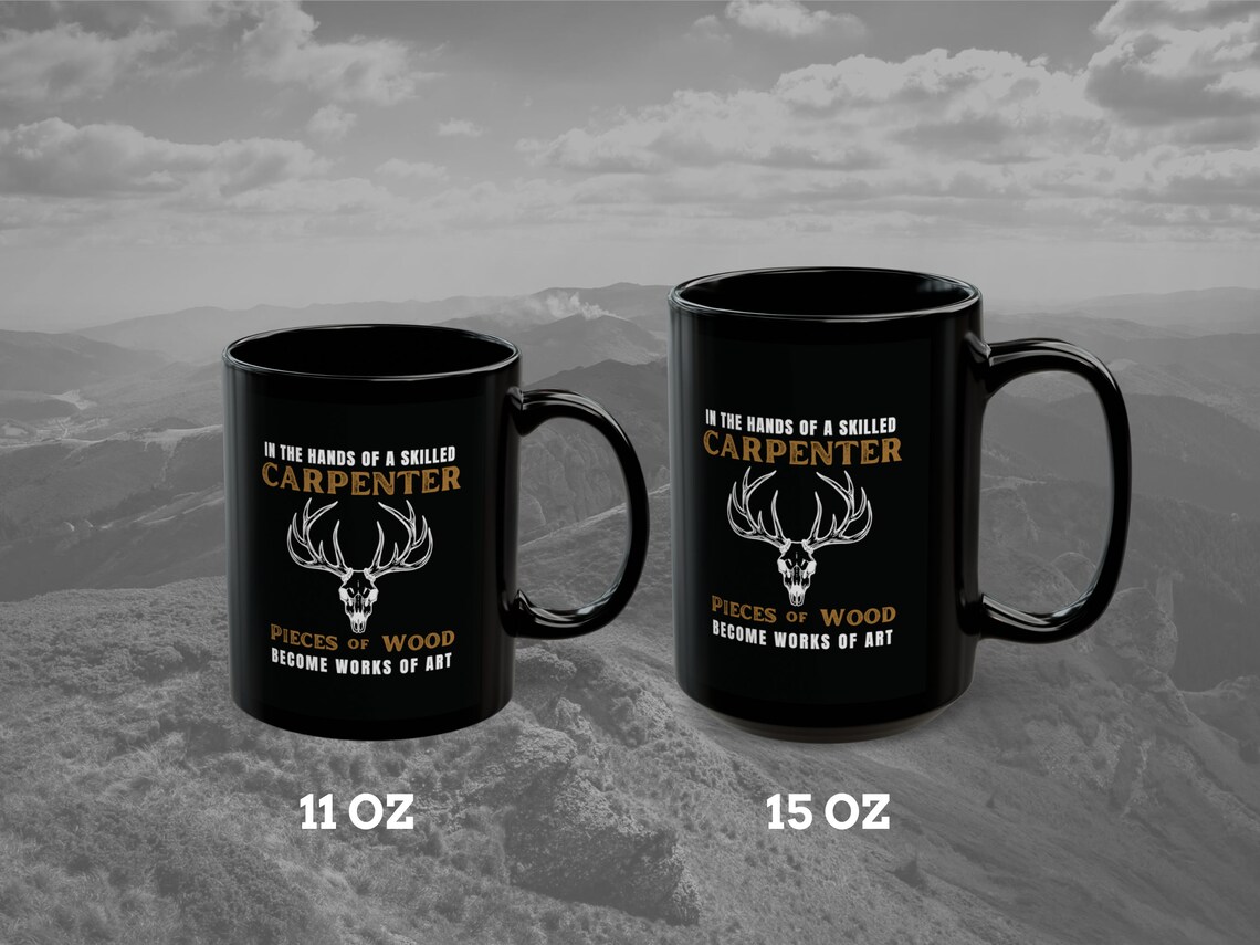 Carpenter Mug, Construction Mug, Coffee Mug for Men, Gift for Dad ...