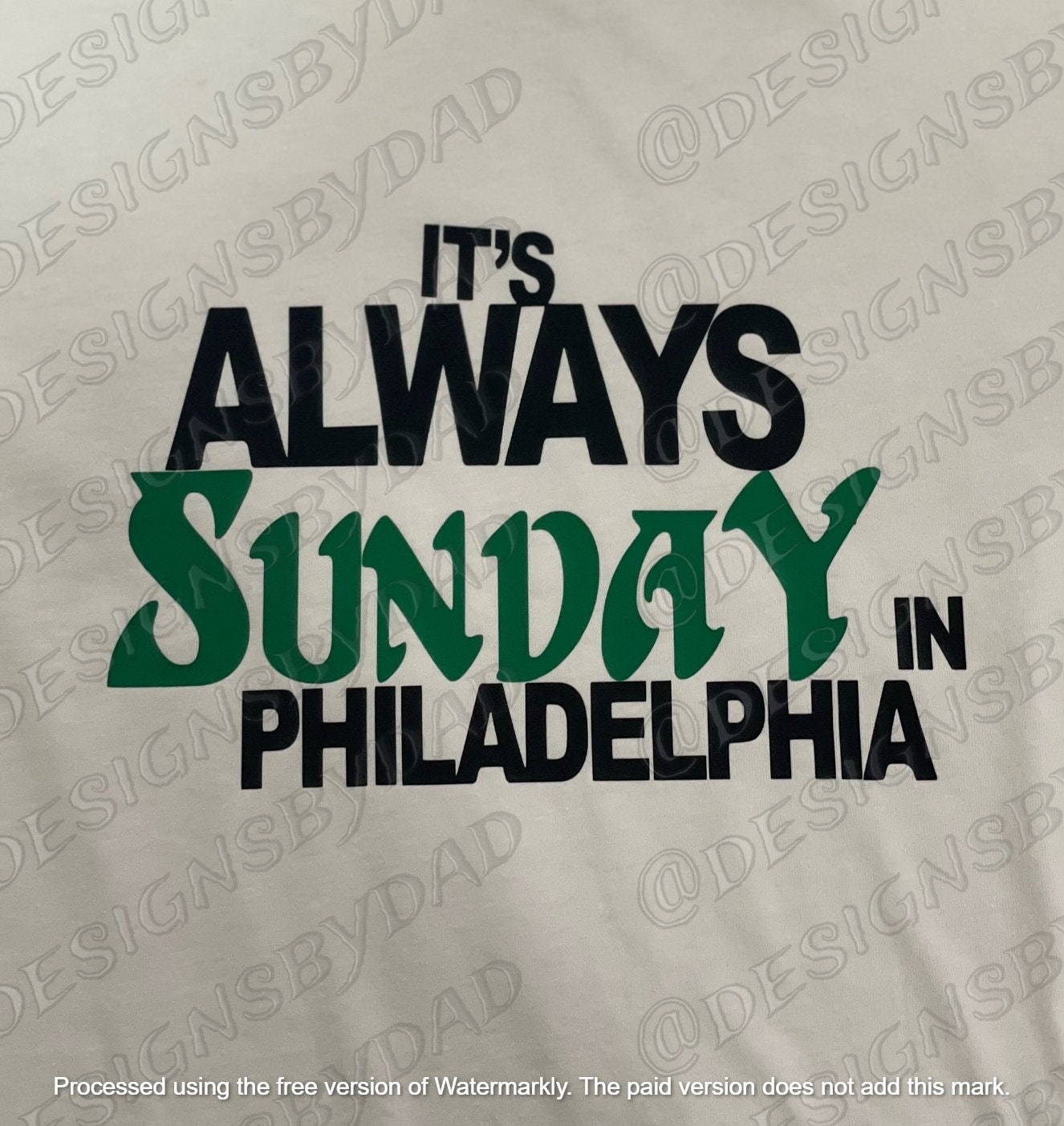 It's Always Sunday in Philadelphia (.png, .svg Files) - Etsy