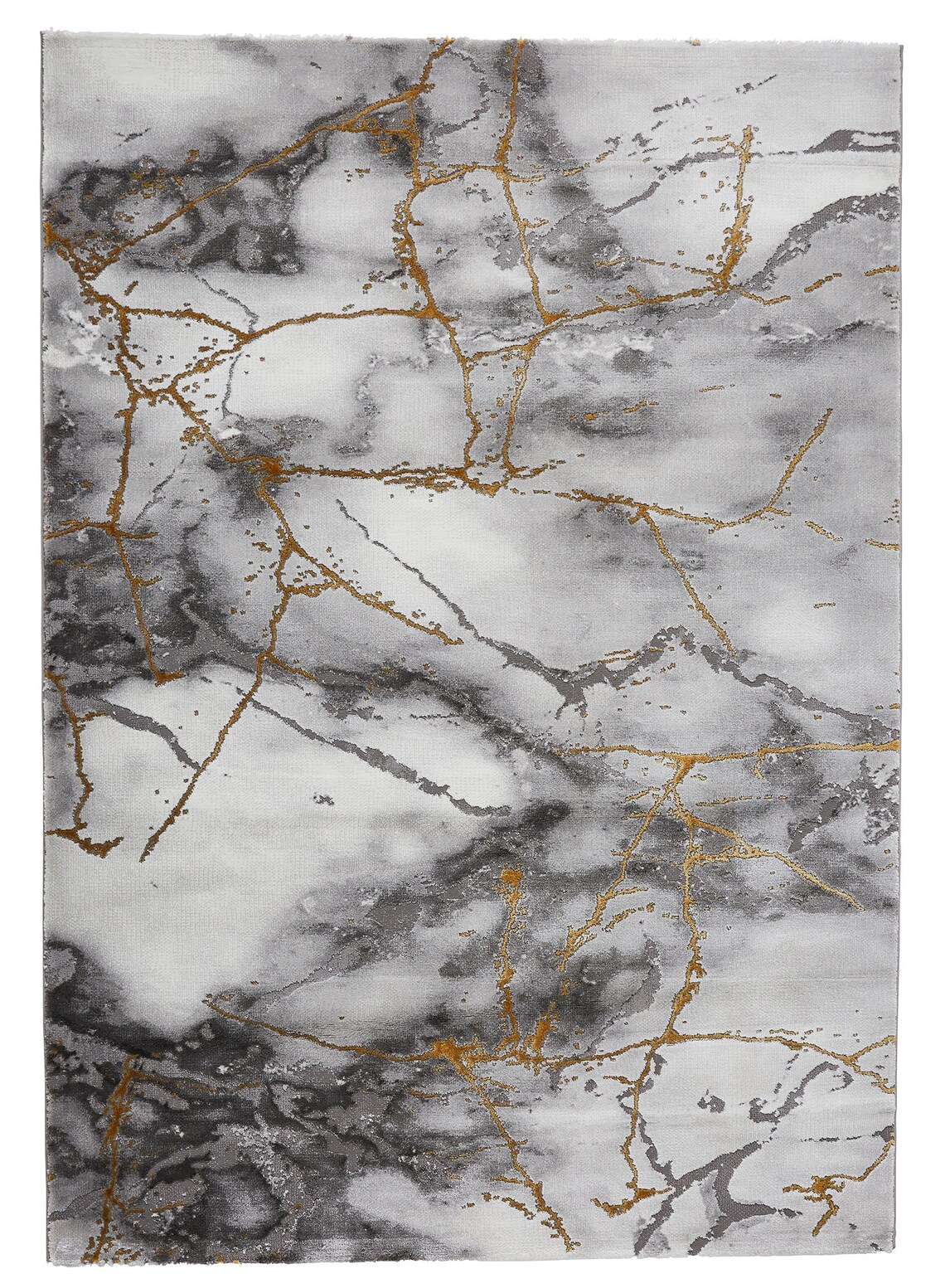 Craft Marble Effect Rug in Ivory Gold - Etsy