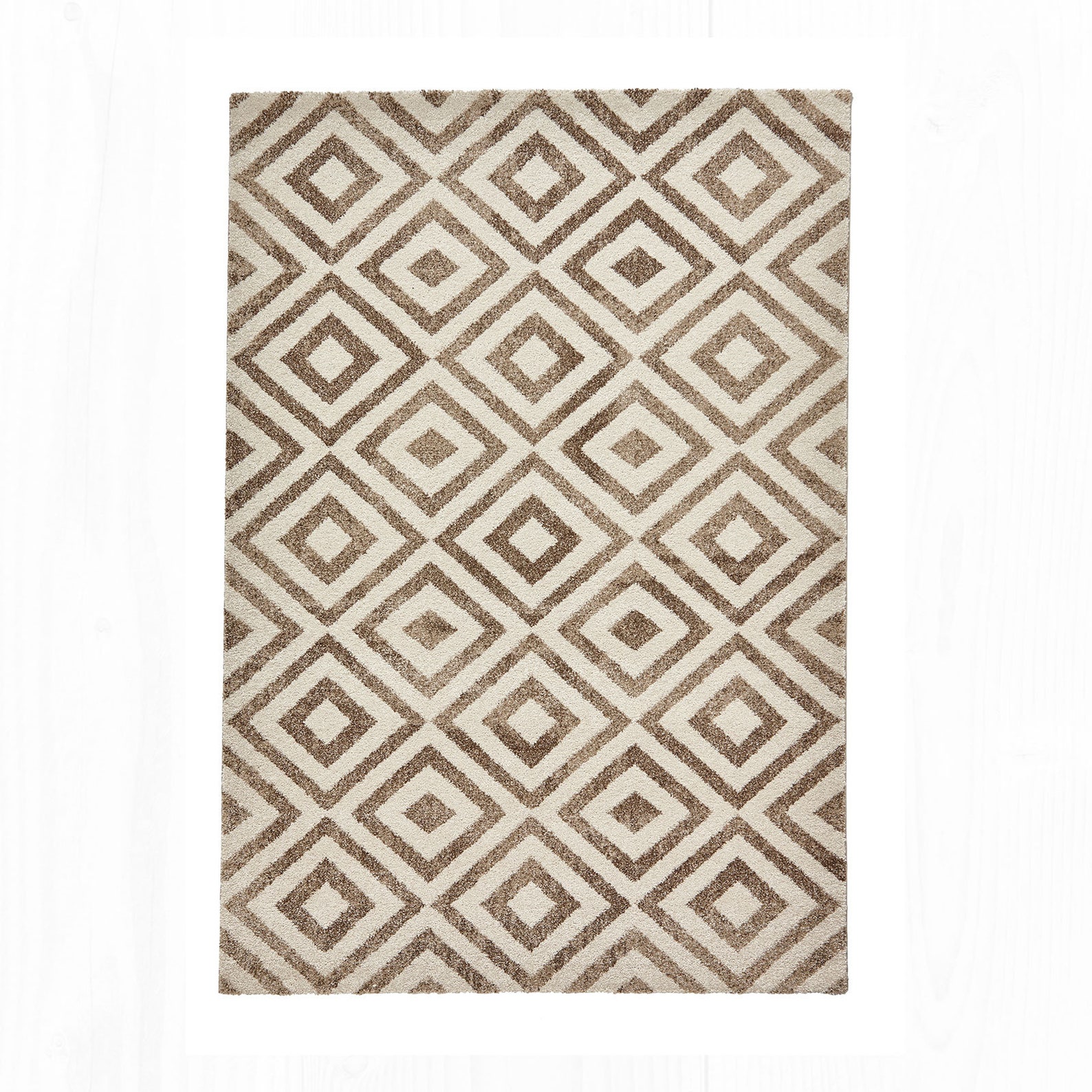 Elegant Geometric Pattern Rugs in Beige for Living/bed Room - Etsy UK