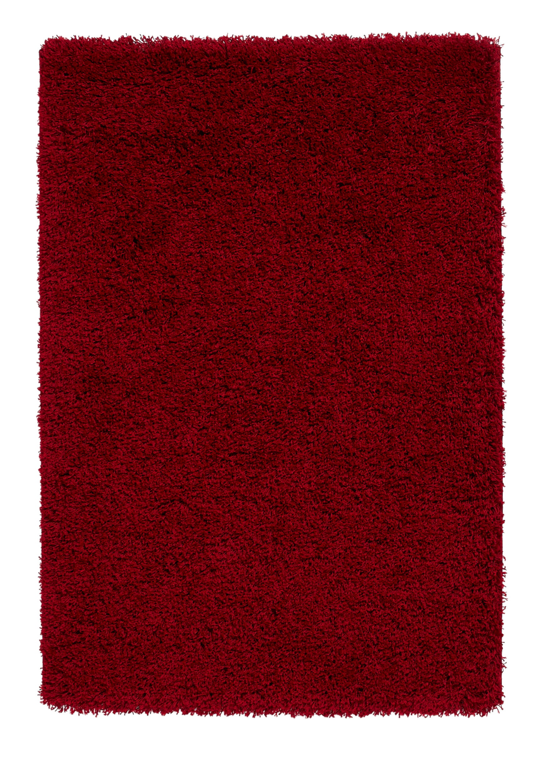 Think 2236 Red Shaggy Rug 5cm Thick Pile /living Room - Etsy UK