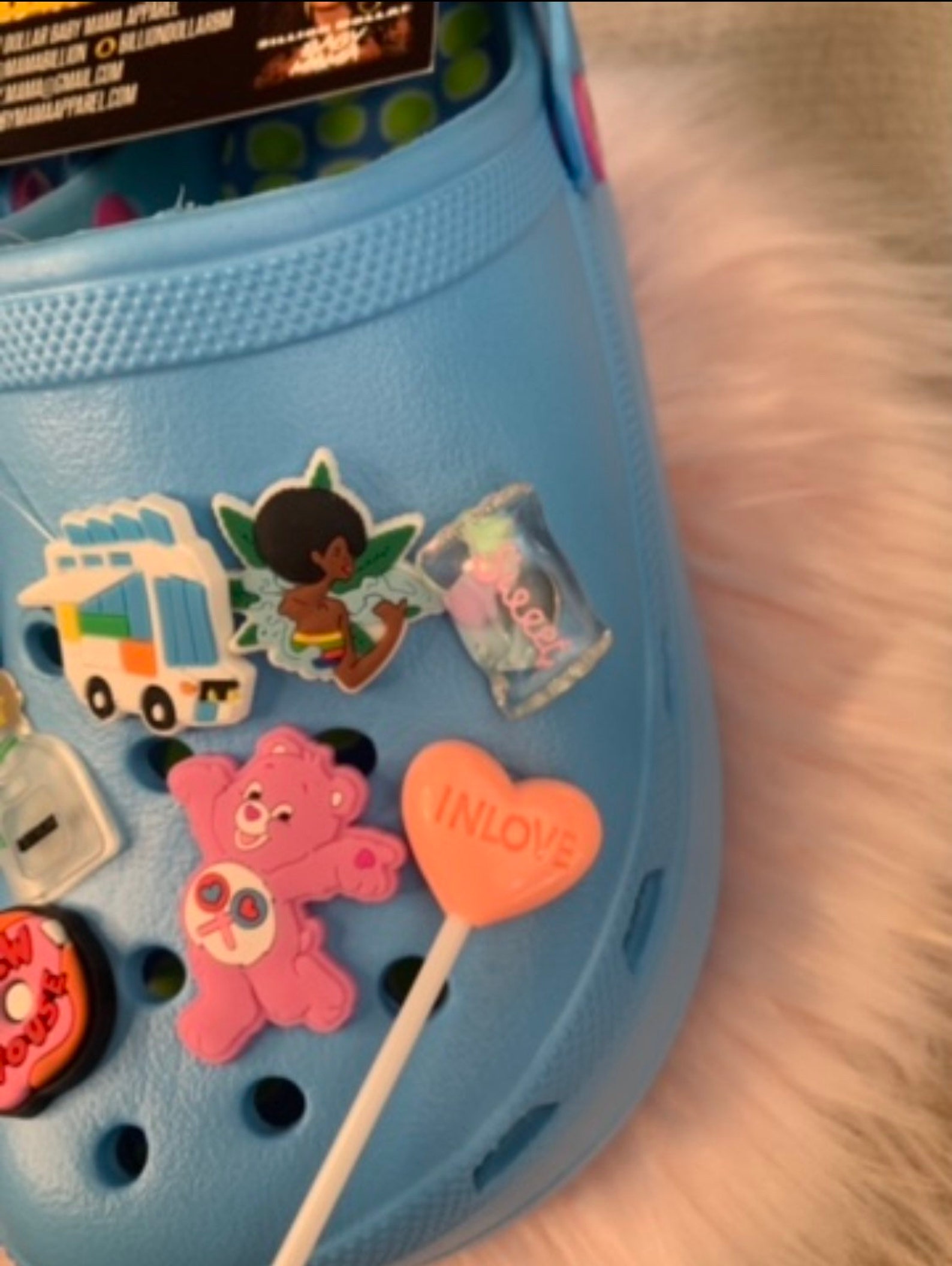 Blueberry Bear Crocs | Etsy