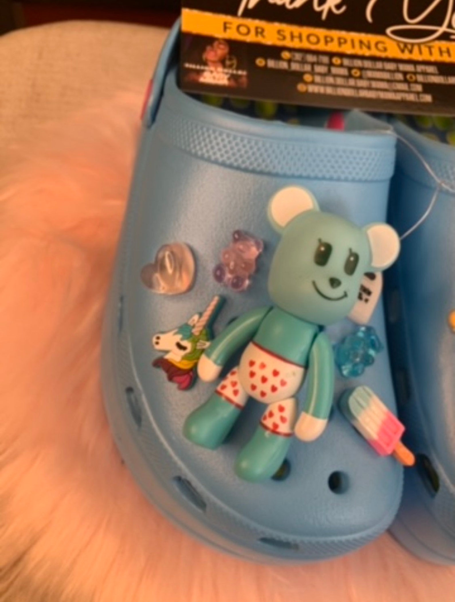 Blueberry Bear Crocs | Etsy