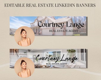 Real Estate Linkedin Banner - Etsy