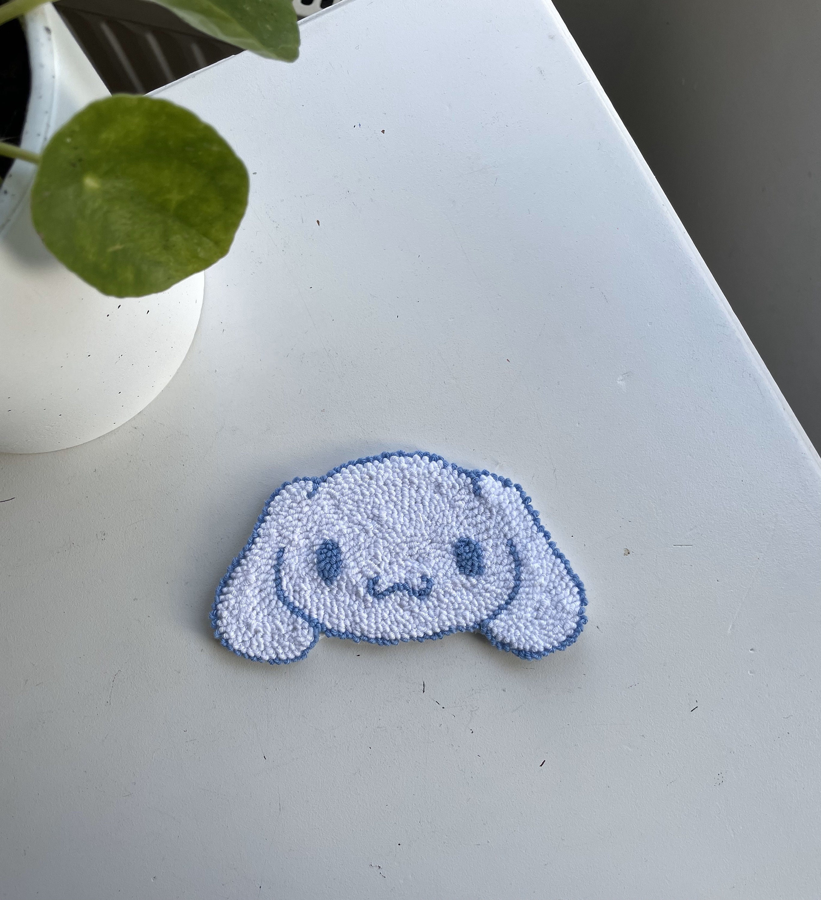 Sanrio Punch Needle Coasters Handcrafted Hello Kitty and - Etsy