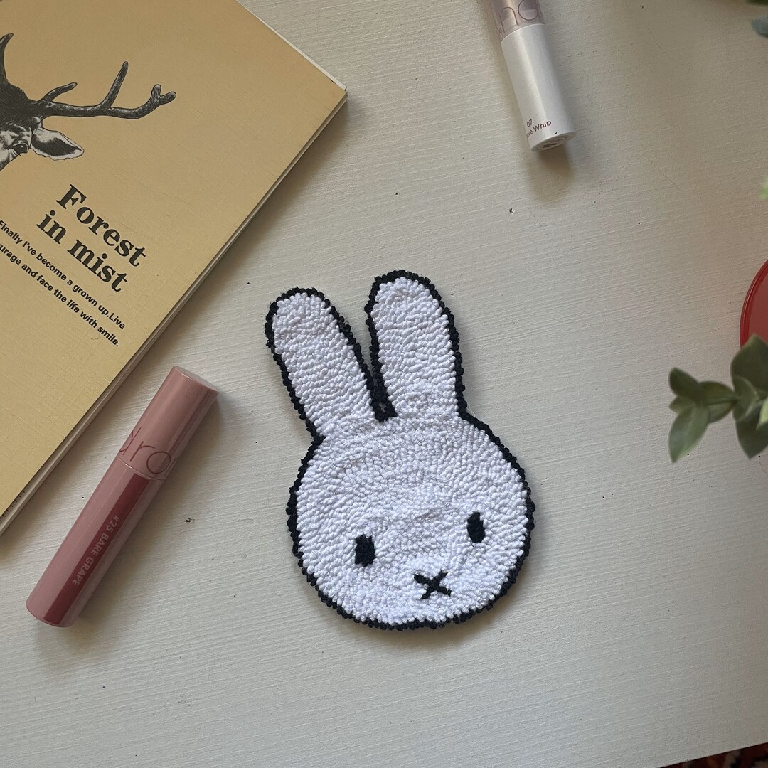 Miffy Punch Needle Coaster - Etsy