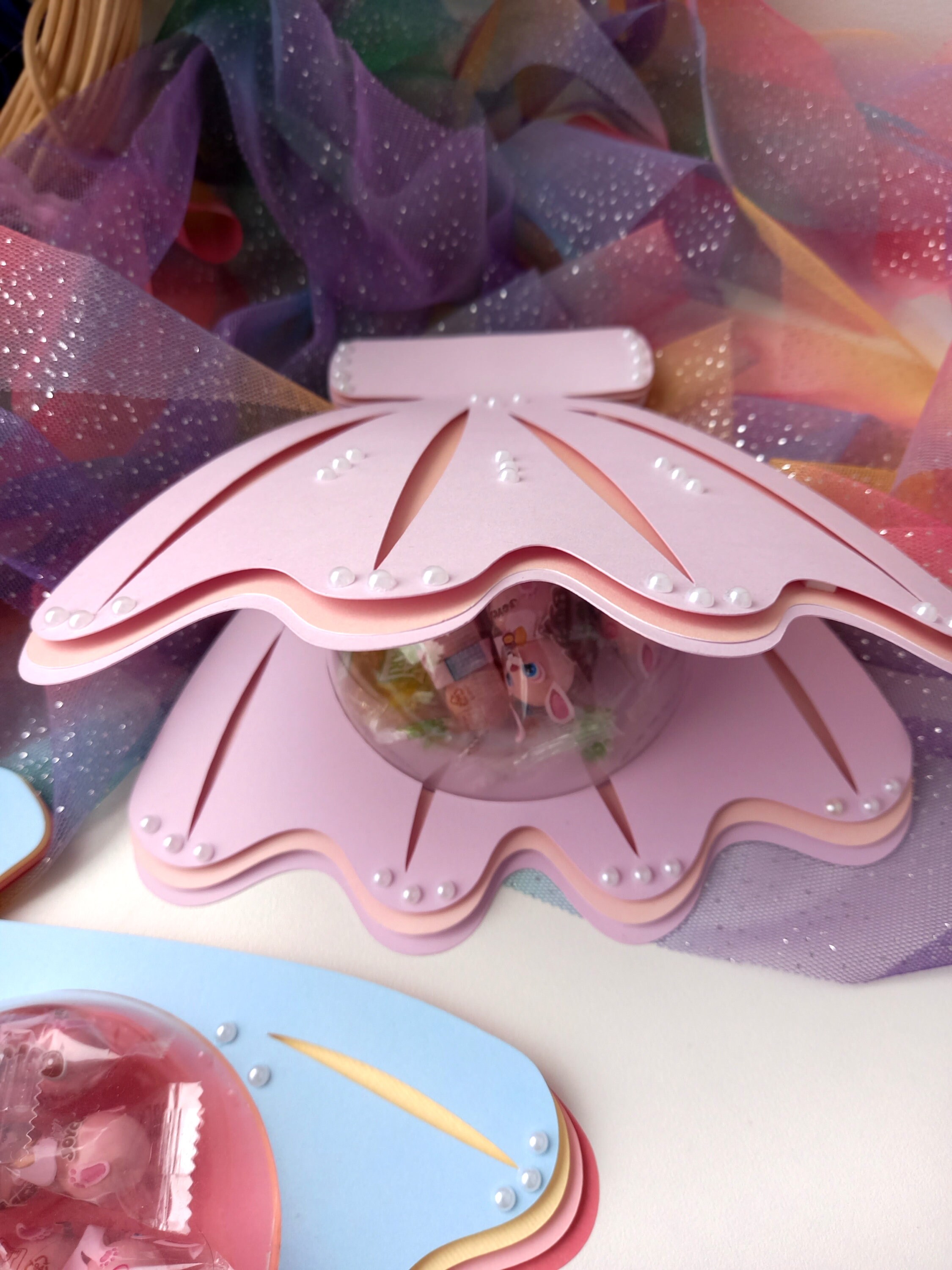 Clam Candy Holder 2 Versions Seshell Candy Dome Ornament - Etsy
