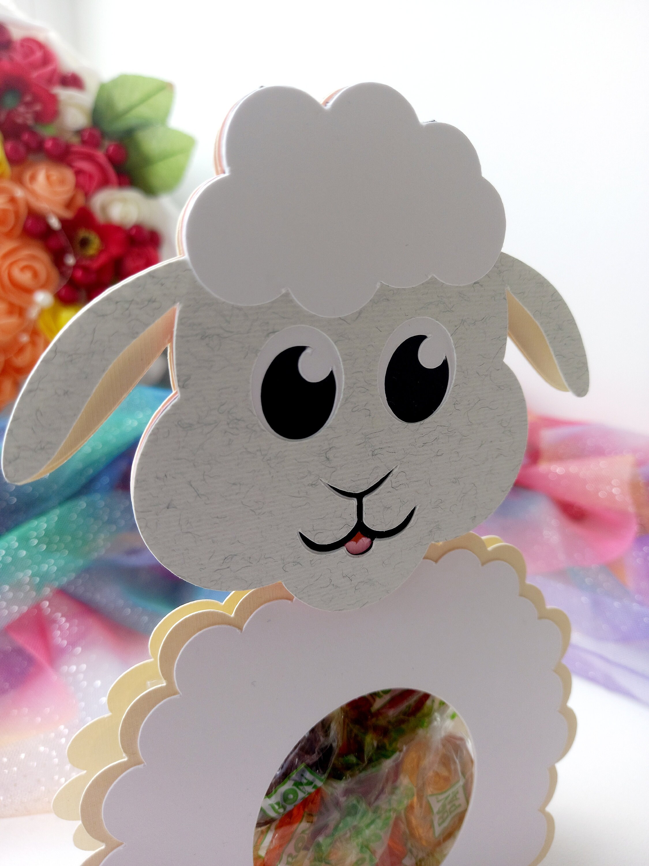 Lamb Candy Holder Candy Goodie Bag Holder Sheep Candy Wrap - Etsy