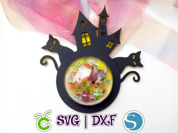 Haunted House Candy Holder Halloween Candy Holder Candy - Etsy