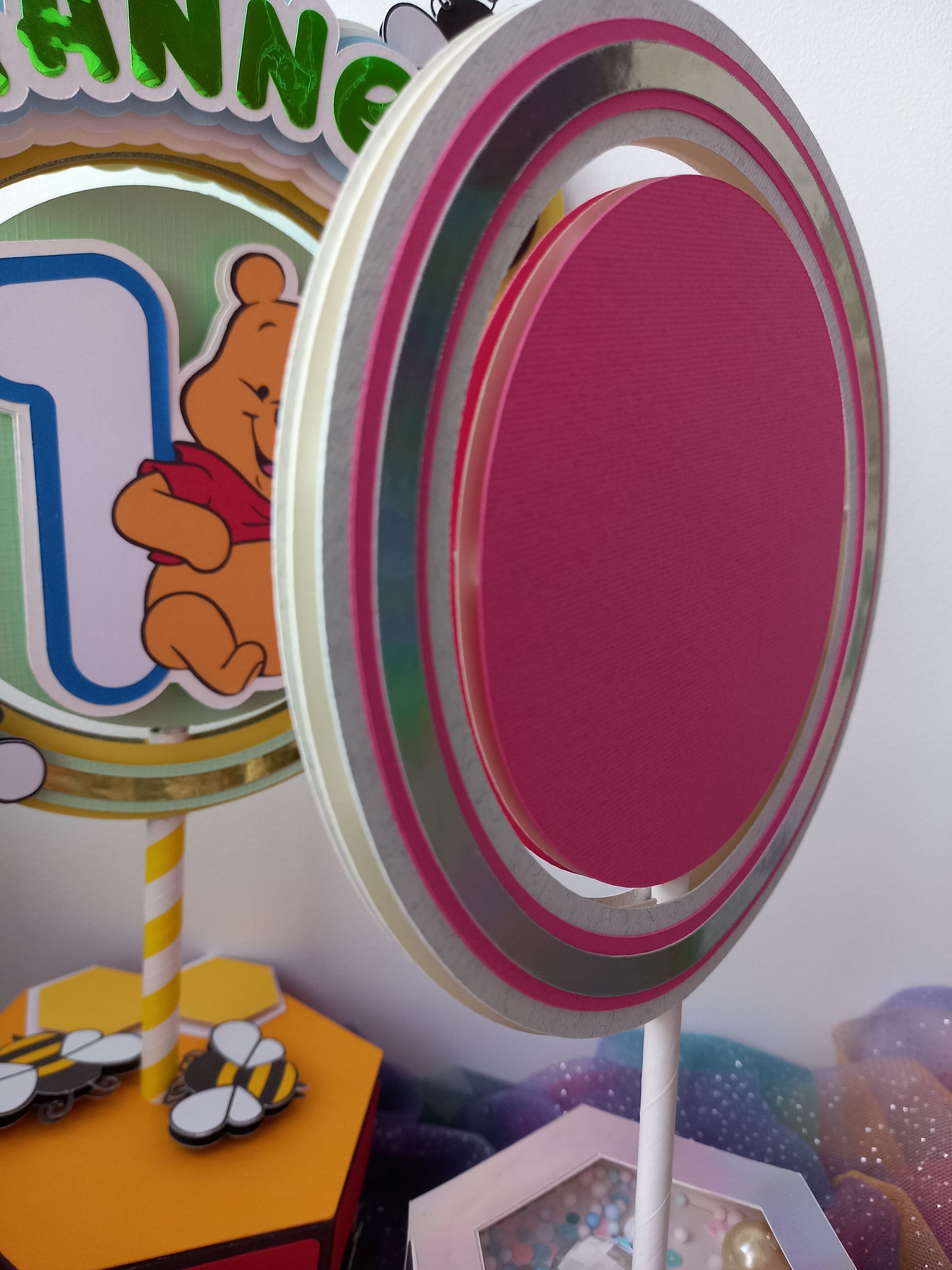 Party Table Centerpiece Template 2 Styles Table Topper - Etsy