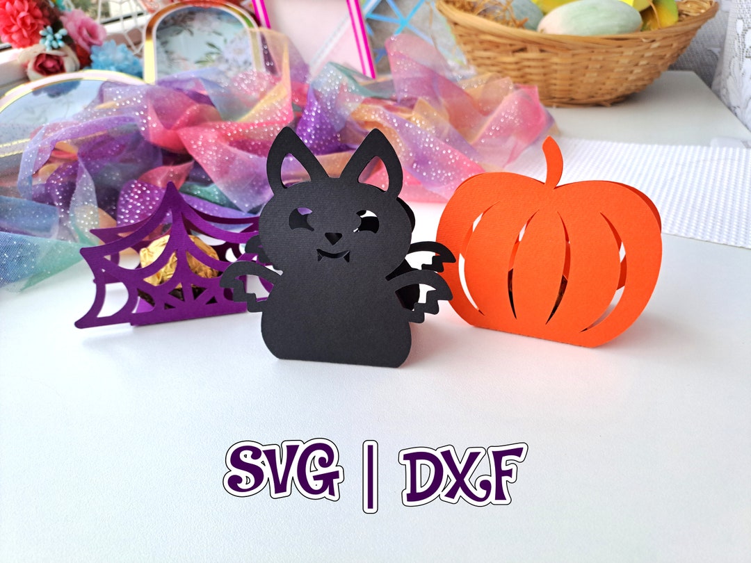 Ferrero Rocher Candy Holders 3in1 | Bat | Pumpkin | Spider Web | SVG ...